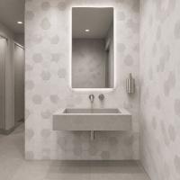 China Hexagon Mosaic Tile SPC Wall Panels Waterproof Interior Wall Cladding for sale