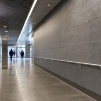 China Durable Impact Resistant SPC Wall Panels for Metro Stations & Public Areas Cladding for sale