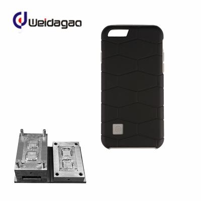 China HASCO Standard Electric Injection Molding 2 Cavity For Phone Cover Case for sale
