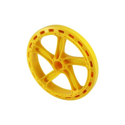China Custom PVC Plastic Injection Parts , Plastic Moulding Parts For Toy Car Wheel for sale