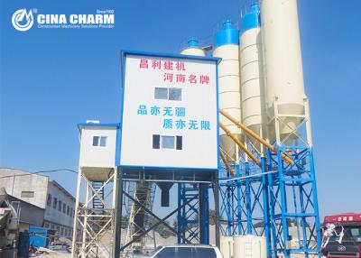 China Portable 120m3 / H Stationary Concrete Batching Plant 3 Phase Custom Color for sale