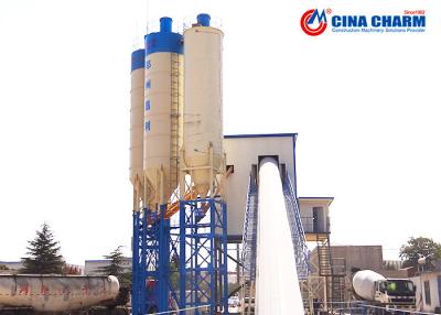 China 25.5kw Reducer Concrete Manufacturing Plant , HZS120 Wet Batch Concrete Plant for sale