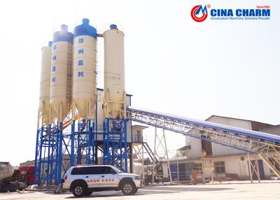 China Precast Stationary Concrete Batching Plant 120m3 / H Capacity High Pressure for sale