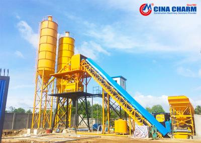 China Rmc Stationary Concrete Batching Plant 3000mm Soil Diameter 50mm Pneumatic Valve for sale