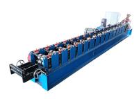China Galvanized Steel Plate Roller Shutter Door Frame Roll Forming Machine Automatic for sale