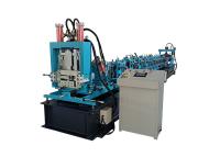 China Automatic Steel Frame Cz Purlin Roll Forming Machine Computer Control for sale