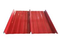 China Color Galvanized Steel Roof Sheet Roofing Sheet Roll Forming Machine Self Lock Panel for sale