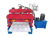 China Automatic Metal Glazed Tile Making Machine Colored Steel Sheet Roofing for sale