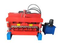 China Fully Automated Glazed Tile Roll Forming Machine PLC Step Tile Making Machine for sale