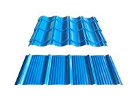 China OEM Service Roofing Tile Double Layer Roll Forming Machine PLC Controlled System for sale