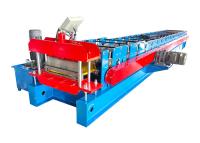 China Multi Function Self Lock Roofing Sheet Roll Forming Machine With High Precision for sale