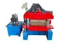 China Multi Function Self Lock Roofing Sheet Roll Forming Machine With High Precision for sale