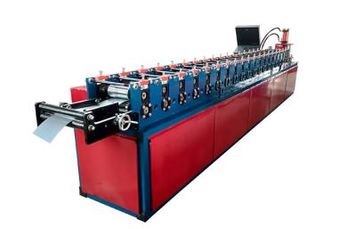 China PLC Control Roller Shutter Door Making Machine For Roll Up Door  4kw for sale