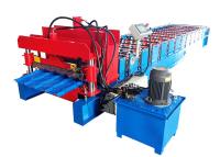 China Electric PLC Tile Glazed Tile Making Machine for sale