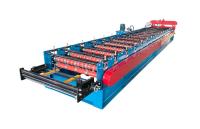 China Trapezoid PPGI Roofing Sheet Making Machine 15 Steps for sale