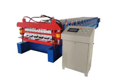 China High Speed PPGI Double Layer Roll Forming Machine Hydraulic Pressure 10-12 Mpa for sale
