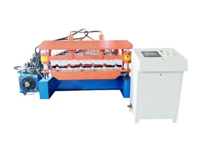 Cina Rotolo del metallo della lamiera di acciaio di PPGI che forma le macchine/macchina del rotolo precedente con la taglierina Cr12 in vendita