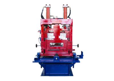 China Flexible Operation Lip Channel Roll Forming Machine , C Z U Steel Roll Forming Machine for sale