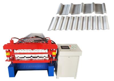 중국 8-12 M/Min 이중 레이어 롤 성형기 롤러재 45# 철강을 가속시키세요 판매용