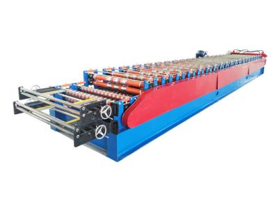 중국 오트마틱 프로그람과 이중 레이어 롤 성형기를 지붕으로 덮는 철골의 2가지 설계 판매용