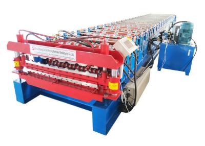 중국 5.4T 유약 기와 성형기에 짓누르시오 그러면 벽 시트 롤 성형기 ISO9001은 찬성했습니다 판매용
