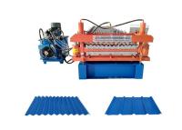 China Easy Installation Double Layer Roll Forming Machine Material Expand Width 1250mm for sale
