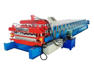 중국 판형 재질 Cr 12를 줄이는 두 프로파일 패널 이중 레이어 롤 성형기 판매용