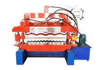 China Weight 4.5 Tons Double Layer Roll Forming Machine Any Two Profiles Combination Available for sale