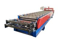 China Weight 4.5 Tons Double Layer Roll Forming Machine Any Two Profiles Combination Available for sale