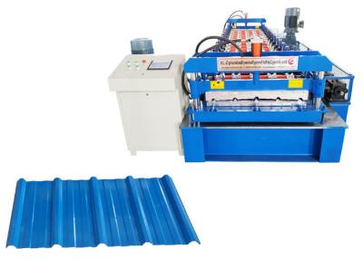 China High Power Roof Tile Roll Forming Machine Hydraulic Pressure 10-12MPa With Gear Box Drive for sale