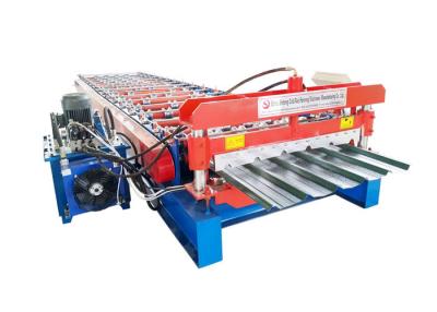 China Rollo de una sola capa de alta calidad de la chapa del tejado de 6 costillas que forma las máquinas en venta