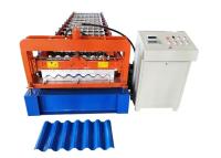 China 750 Model Roofing Sheet Roll Forming Machine / Galvanized Iron Sheet Making Machine for sale