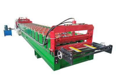 China rollo frío de la chapa del panel del tejado del trapezoide que forma las máquinas para añadir prensar en venta