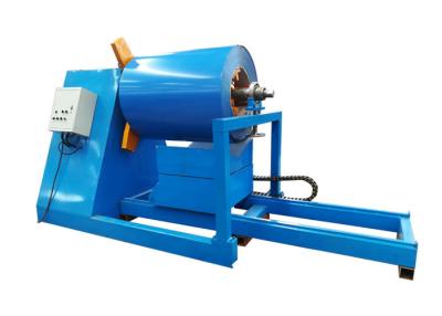 China 12 Tons Uncoiler Decoiler Machine Manual Hydraulic Cutting for sale
