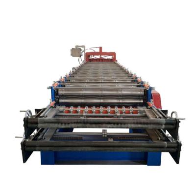 중국 장기간 수명 시간과 주문 제작된 강철 타일 이중 레이어 롤 성형기 판매용