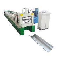 China Durable 45 Steel Rollers Gutter Forming Machine High Speed for sale