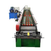 China Durable 45 Steel Rollers Gutter Forming Machine High Speed for sale