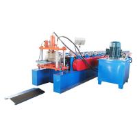 China Galvanized Ridge Cap Machine Watershed Roofing Panel Making Machine for sale