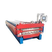 China Gi 1000mm Width 4kw Roof Sheet Rolling Machine for sale