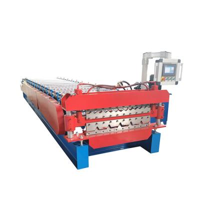 China Gi 1000mm Width 4kw Roof Sheet Rolling Machine for sale