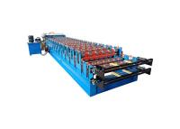 China Automatic Iron Sheet Double Layer Machine For Manufacturing Two Ibr Sheet Designs for sale