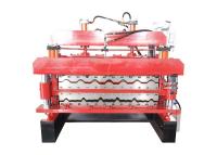 China Glazed Tile Roofing Sheet Ibr Panel Cold Roll Forming Machine for sale