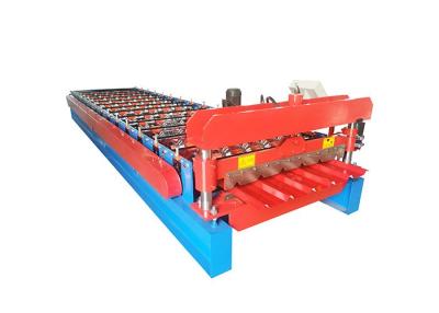 중국 980 밀리미터 부등변 사각형 물결 타일 코르라우가티드 5.5 kw 박판 금속 롤 성형기 판매용