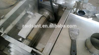Cina Appalottolatore d'acciaio della cinghia della forma di goccia della macchina del granulatore della cera del granello del laboratorio piccolo in vendita