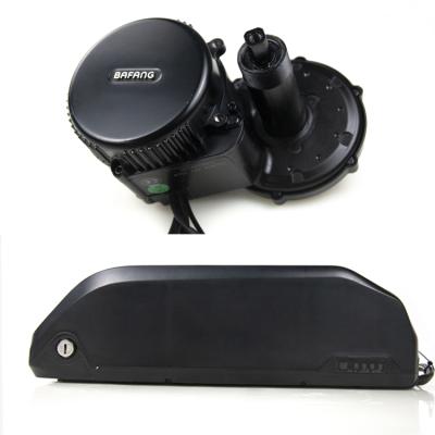 Cina Ebike/e bike/electric bike/electric bicycle/mountain bike show C18 bicycle motor kit with battery cells 14.5ah 36v 350w bafang for electric bicycle motor in vendita