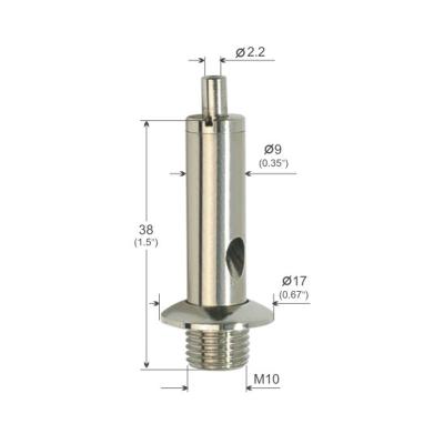 中国 金属ケーブル固定器 銅ケーブルグリッパー 掛け系用1.5mm直径のワイヤロープ 販売のため