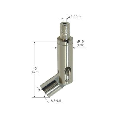 Cina Superiore afferratore di cavi in ottone con lunghezza di 1 m Ø2.0 mm in vendita
