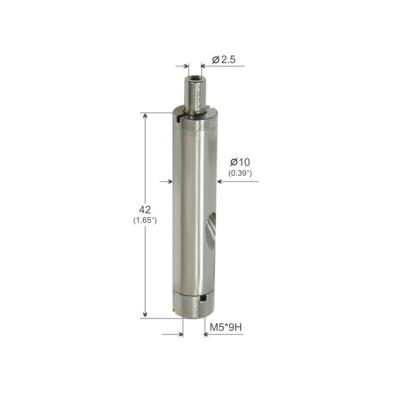 Cina Clampo per cavi flessibile resistente alla corrosione con gancio a molla Ø1,5 mm di diametro del pistone in vendita