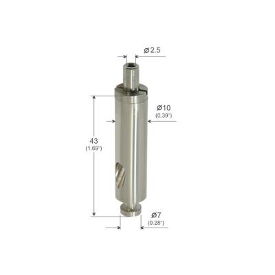 Cina Clampo per cavi flessibile resistente alla corrosione con gancio a molla Ø1,5 mm di diametro del pistone in vendita
