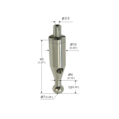 Cina Clampo per cavi flessibile resistente alla corrosione con gancio a molla Ø1,5 mm di diametro del pistone in vendita